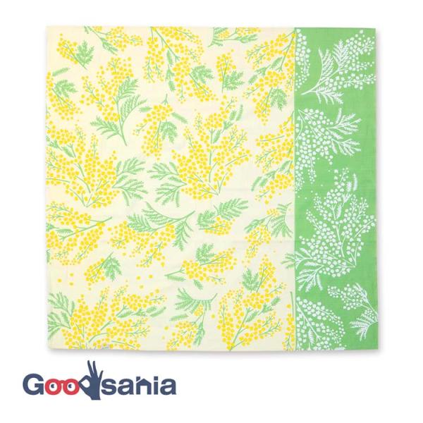 風呂敷 大風呂敷 フロシキ ふろしき 包む 持ち運ぶ マルチクロス マルチ 大きい 鞄代わり かばん代わり カバン代わり プレゼント ギフト おしゃれ オシャレ お洒落 カワイイ かわいい 可愛い 柄 花柄 花 はな ハナ ミモザ柄 ミモザ...