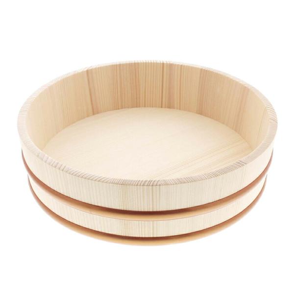 余分な水分を吸い取ってくれる、約4合用の天然木製のすし桶日本製 寿司 酢飯 手巻き寿司 赤飯 シャリ イベント 行事 節句 ひなまつり お盆 正月 天然木