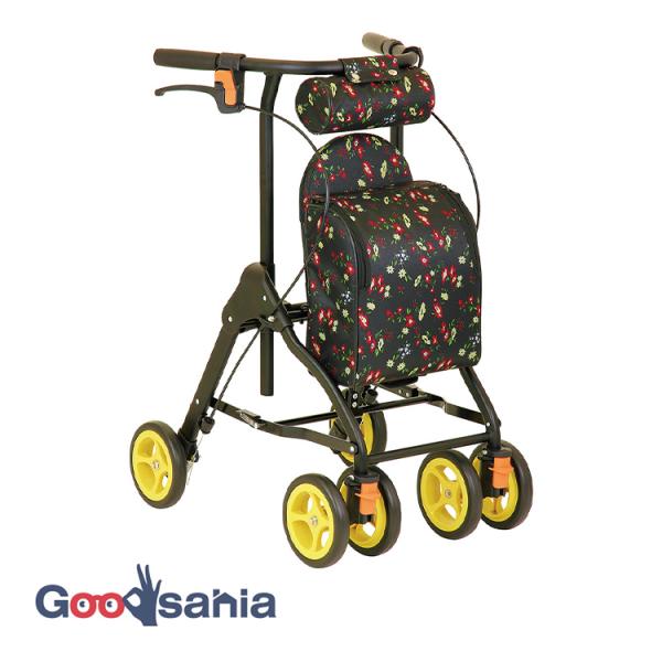 ・自立歩行が可能な方の散歩や買い物をサポートする歩行補助具です。・軽量でありながら安定感もある、お手頃サイズなシルバーカーです。・身体を囲うU字型ハンドルで姿勢が安定します。・ホイールのカラーリングがおしゃれなミドルタイプのシルバーカーです...