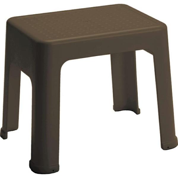 小原産業 一体型踏み台３９Ｈ ＢＲ一体構造なので軽くて強い天板スペースが広く、ぐらつき無し、乗って安心足底にスリップ防止、キズ防止ゴム付き耐荷重:100kg踏み台 ステップ 高所 リビング キッチン