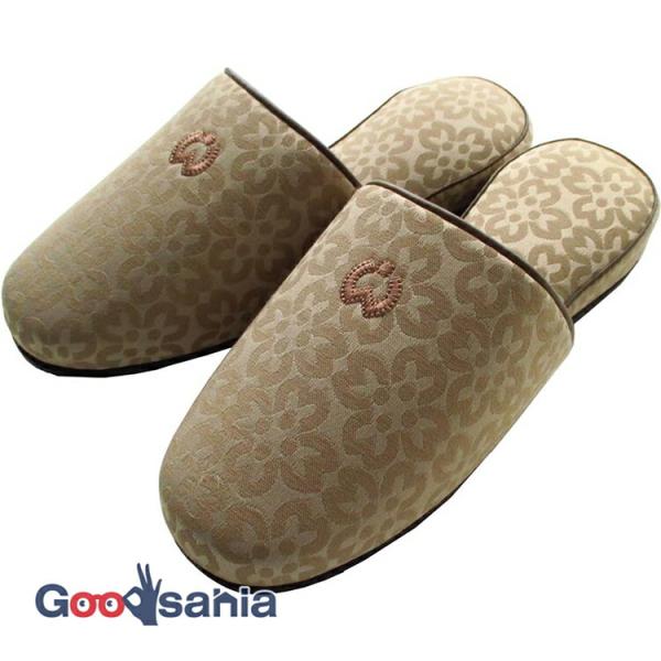 シックな高級感のあるおもてなしスリッパ底が汚れてもサッと拭き取れてお手入れ簡単！底が拭ける milashon ミラショーン ジャガード スリッパ すりっぱ ルームシューズ L 大きめ メンズ 男性 男性用 室内 室内用 部屋 部屋用 家用 ...