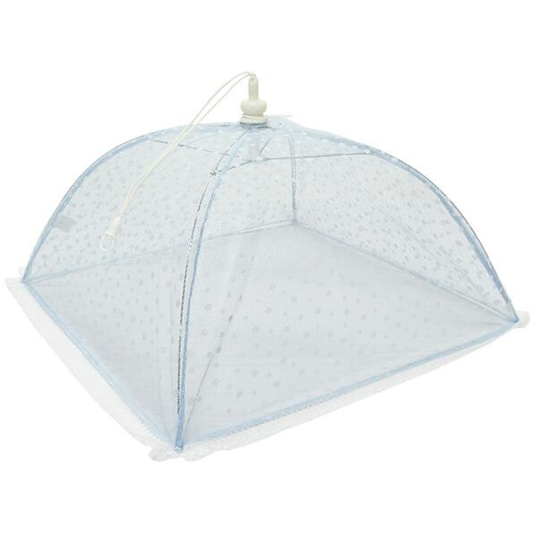 ホコリ・虫からお料理やおやつを守る!コンパクトに折り畳める! ラップの節約にもなるエコなメッシュ素材の食卓カバー。メッシュタイプだから通気性がよい。フードカバー 食卓カバー 折りたたみ 正方形 メッシュ 食卓 夕食 台所 テーブル ほこり ...