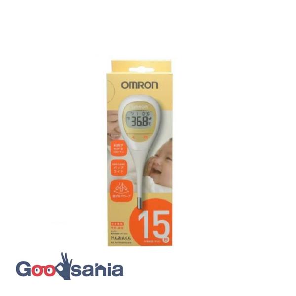 お子様の検温のために生まれたやさしい体温計です！わきに挟む部分には、先端が柔らかく曲がるやわらかプローブなので、乳幼児の検温が安心！わきの下のカーブに沿うようにしなやかに曲がり、わきに優しくフィットします。先端が平らになった、オムロン独自の...
