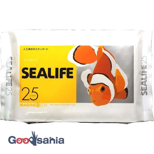 ・生物の飼育はもちろん、水質維持を担うろ過微生物にも働きかける、生物にやさしい人工海水です。・独自の製法で作られたシーライフは、一粒一粒に均一な成分コーティングが施されており、少量の海水でも、袋の全量を溶かした場合と同じ微量成分バランスを実...