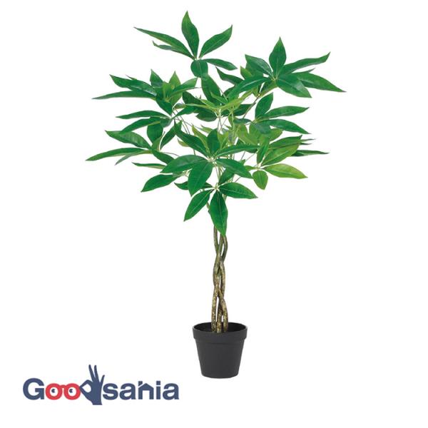 生活に『緑』を取り入れるだけで素敵空間に！本物と見間違えそうなクオリティ！多様なシーンで活躍する造花リアル 本物そっくり パキラ 葉 リーフ フェイクグリーン 観葉植物 観賞 フラワーアレンジメント インテリア 屋内 部屋 玄関 受付 洗面...