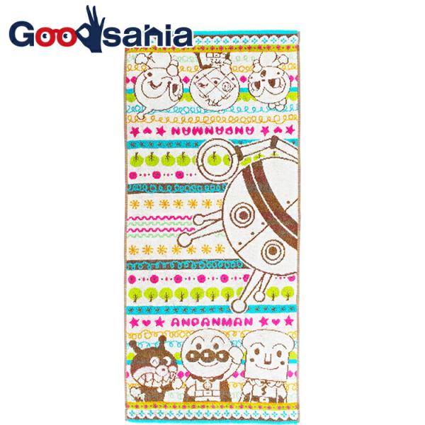 ちびっ子たちのヒーロー!可愛いアンパンマンのフェイスタオル 保育園・幼稚園の入園グッズにおすすめ!綿100%でお子様のお肌に優しくて安心お風呂 子供 子ども 女の子 男の子 ギフト 誕生日 出産祝い タオルケット タオル