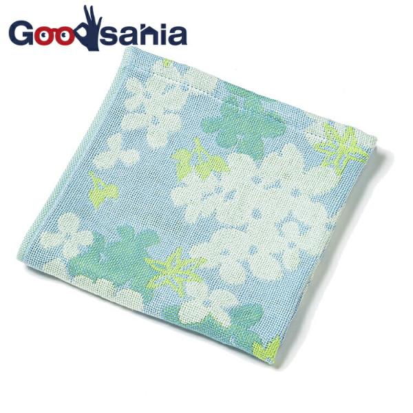 お子さまから大人まで使える、ふんわりやわらかな風合いが魅力のタオル 爽やかでかわいらしいフラワー柄に癒される♪乾きやすいのがうれしい 日本製