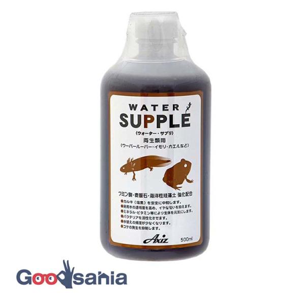 ・ウォーターサプリに含まれるフルボ酸・フミン酸は、さまざまな栄養素を含み、生き物のコンディション維持や新陳代謝・消化吸収をサポートします。・また、産卵や繁殖に適した環境づくりにも役立ちます。【製品特長】カルキ(塩素)の中和/バクテリアの活性...