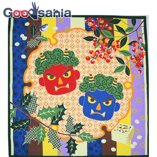 お弁当包みやギフトラッピングにも最適な和を感じる風呂敷日本らしいデザインで海外の方へのお土産にも和雑貨 綿 コットン ふろしき 和風 和小物 和装小物 土産 贈答 贈りもの 贈り物 ギフト タペストリー インテリア