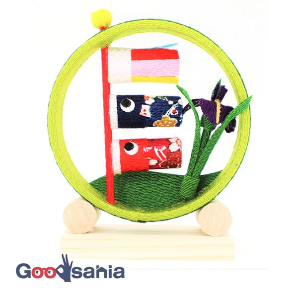 男の子がいるご家庭へのお祝い・プレゼントに！インテリアとして玄関に飾れる！ちりめんで味わいがある置物五月人形 人形 5月人形 置き物 置物 鯉のぼり こいのぼり 玄関飾り インテリア 子供の日 こどもの日 子どもの日 子供 こども 子ども ...