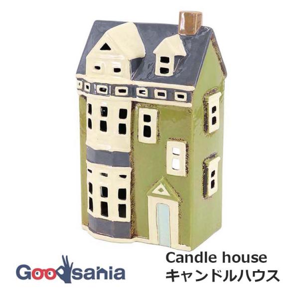 東洋石創 オブジェ Candle house キャンドルハウス 約11×16.5×26cm リーフグリーン 29304・窓から漏れるキャンドルの灯火が楽しめます。・アロマキャンドルやお香の香炉としてもお使いいただけます。・お庭、花壇でのガー...