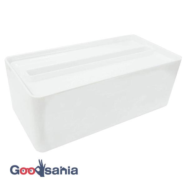 ・シンプルなデザインのペーパータオルケースです。・フタが下がっていくから、ペーパーの残りがすぐにわかる！・ペーパーが少なくなっても最後まで取り出しやすい。・いろんなサイズのペーパーが入る大きめサイズです。・フタの重みですっきり収まります。ペ...