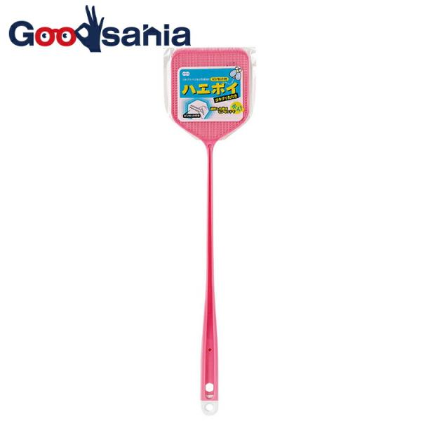 昭和の時代から重宝されてきたデザインが使いやすいハエたたき 夏場になると急に増える蚊やハエの退治に!ハエたたき ハエ叩き 蝿叩き 網 ピンセット付き プラスチック はえ ハエ 蝿