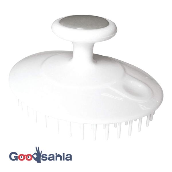 毛穴につまった余分な皮脂までしっかり洗えるシャンプーブラシご自宅でかんたんに心地よい刺激を体験！シャンプーブラシ ブラシ 丸形 丸型 丸 頭皮 髪 ヘア 洗浄 風呂 お風呂 お風呂用 女性 男性 レディース メンズ 便利