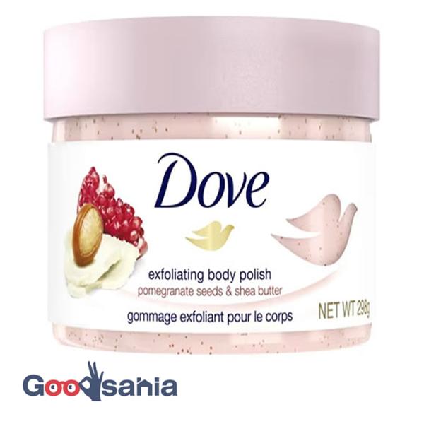 ダヴ クリーミー スクラブ ザクロ&amp;シアバター 298gダヴから、クリーミーなテクスチャーのボディスクラブ！まるでホイップクリームのようなテクスチャー。スクラブ成分配合で、摩擦を抑えながら、くすみの原因となる古い角質をやさしく落とす...