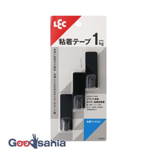 ・粘着タイプのフックです。・強い粘着力でしっかり固定できます。・薄くても丈夫なポリカ―ボネート製です。・迷子になりがちな小物もスッキリ収納できます。・プリント合板・タイル・金属塗装面などに取り付けできます。粘着タイプ 粘着シーツ シールタイ...