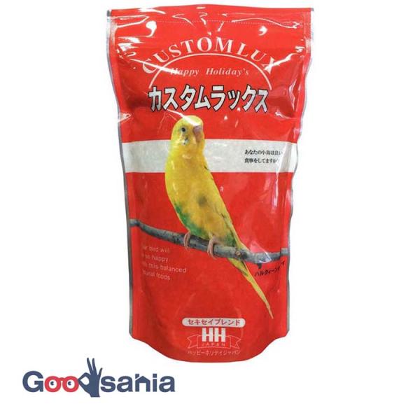 ・セキセイインコ、大型セキセイインコ類のために配合した専用フードです。・カスタムラックスは、小鳥たちが大好きなたくさんの発芽できる新鮮な種子を配合しています。・遊びながら楽しく食べることのできるように、できる限り種子の種類を豊富に配合し、毎...