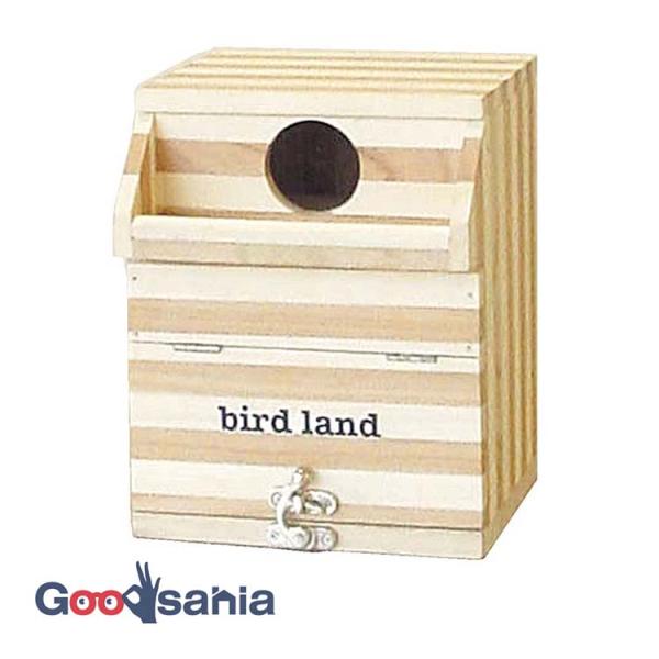 ・自然木を使用した、ぬくもりあふれるセキセイインコ用のかわいい巣箱です。・木のやさしい風合いがケージ内をナチュラルな雰囲気に演出し、愛鳥が落ち着いて過ごせる空間をつくります。・ケージにしっかり固定できる取り付けネジ付きで、設置も簡単。・正面...