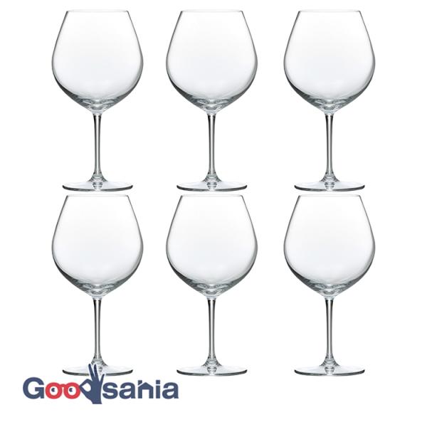 東洋佐々木ガラス ワイングラス PALLONE パローネ ブルゴーニュ 食洗機対応 クリア 725ml RN-10285CS 6個セット・グラス次第で手頃なワインも美味しく感じる！・飲み口が薄いのでいつものワインが美味しく飲める！イオンスト...