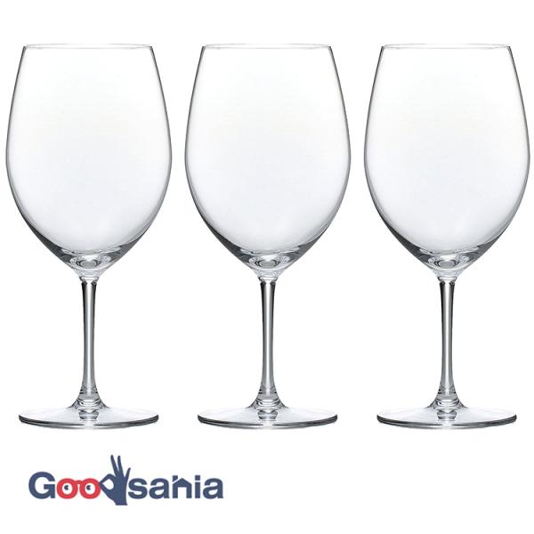東洋佐々木ガラス ワイングラス PALLONE パローネ ボルドー 食洗機対応 クリア 720ml 3個セット RN-10283CS-JAN-P・グラス次第で手頃なワインも美味しく感じる！・飲み口が薄いのでいつものワインが美味しく飲める！イ...