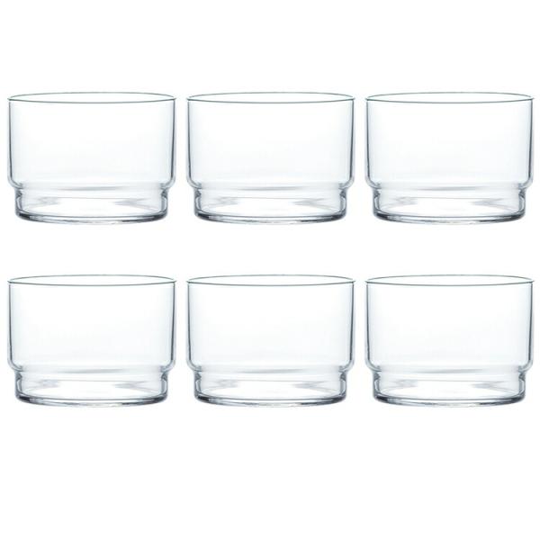 スタック可能!モダンでシンプルな形で使いやすい、お洒落なグラス カフェなどの飲食店におすすめ!ドリンクはもちろんサラダやデザートにも 日本製 コップ グラス ガラス スイーツ カクテル ワイン