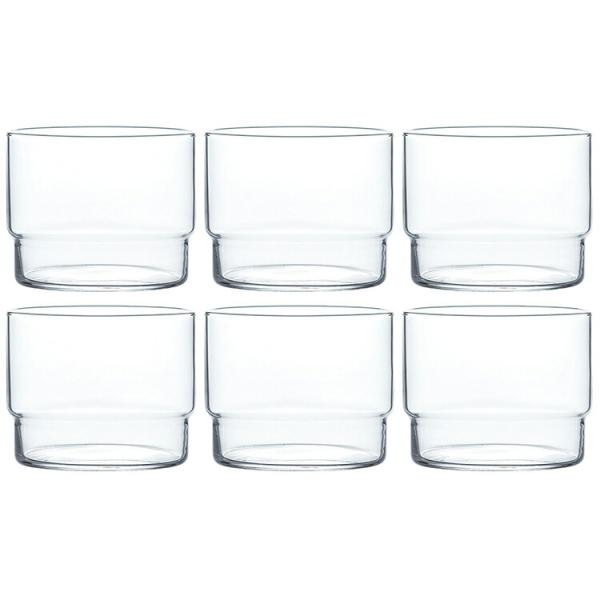 スタック可能!モダンでシンプルな形で使いやすい、お洒落なグラス カフェなどの飲食店におすすめ!ドリンクはもちろんサラダやデザートにも 日本製 コップ グラス ガラス スイーツ カクテル ワイン