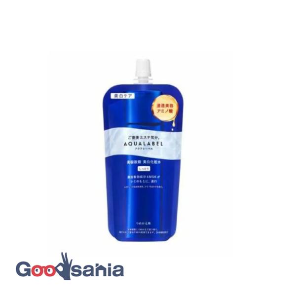 AQUALABEL アクアレーベル トリートメントローション ブライトニング しっとり つめかえ用 150mlキメの奥までじゅわ〜っと浸透(角層まで)。美白有効成分4MSK*がシミのもとに、直行。キメの奥までじゅわ〜っと浸透(角層まで)。シ...