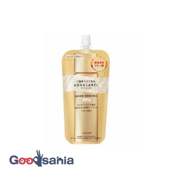 AQUALABEL アクアレーベル トリートメントローション オイルイン しっとり つめかえ用 150mlナイアシンアミド(うるおい保護成分)配合。悩める大人の肌に、ハリつや。キメの奥までじゅわ〜っと浸透（角層まで）。もちっとハリつや溢れる...
