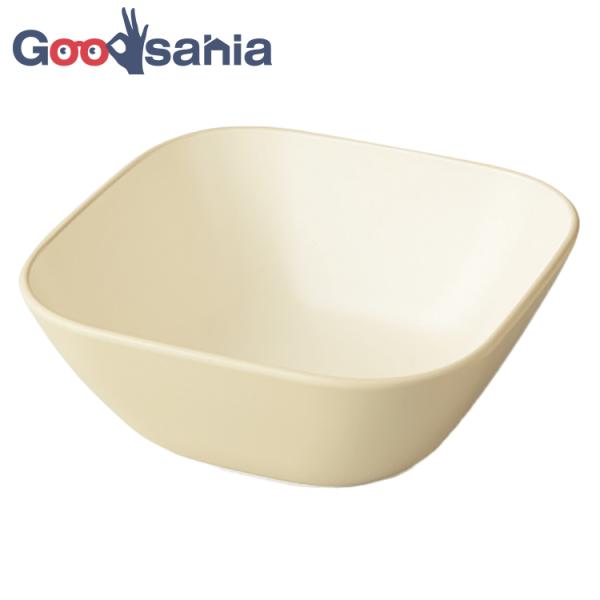 樹脂製なので軽く扱いやすい角型ボウルお洒落なペールトーンカラーがインテリアに映えるボウル ボール 四角 角 角型 食器 器 深め シンプル くすみカラー 無地 可愛い かわいい カワイイ お洒落 オシャレ おしゃれ 大人 女性 女子