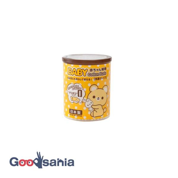 汚れを絡めとるから赤ちゃんの小さいお鼻やお耳の掃除にピッタリです。