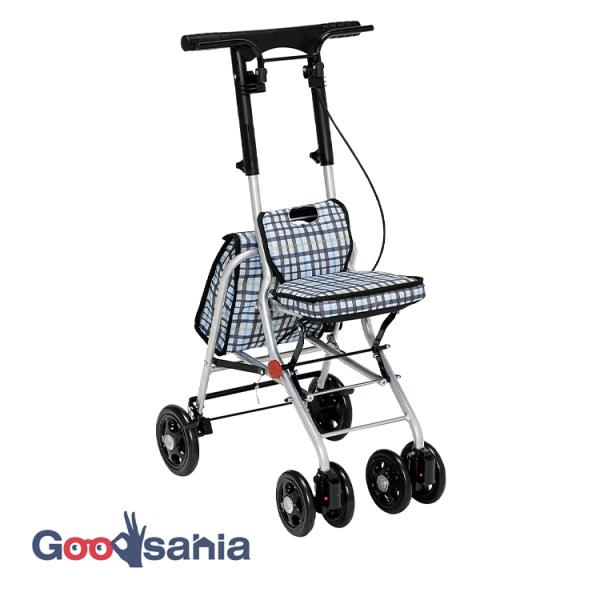 ・自立歩行が可能な方の散歩や買い物をサポートする歩行補助具です。・軽量で、車や電車への持ち込みに便利です。・左右連動式の両手ブレーキです。・片手でブレーキを握っても両方のタイヤにブレーキがかかり、しっかり止まります。・押し手側にバッグがつい...