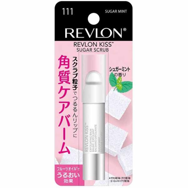 レブロン REVLON キスシュガー スクラブ シュガーミントの香り 1個入 リップバーム●シュガースクラブでやさしく角質ケア。●洗い流さないリップスクラブ・やさしく角質ケア。●シュガーのように溶けるスクラブで唇の角質をやさしくケア。●うる...