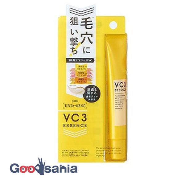 毛穴フォーカス VC VC3エッセンス ジェル 20g スポット 美容液特徴が異なる3種類のビタミンC誘導体を配合。ビタミンCより安定性・持続性が高い3種のビタミンC誘導体*1配合で乾燥により目立つ毛穴悩みに狙い撃ち。すみずみまで*2行き渡...