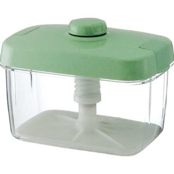 リス 漬物容器 ハイペットS-40 グリーン■家庭で手軽に浅漬けが楽しめるつけもの容器■ワンタッチロックで開け閉めが簡単■ハンドルで重石調節が自由自在■容量/3.9L■付属品/ミニレシピキッチン 調理 漬け物 卓上漬物容器