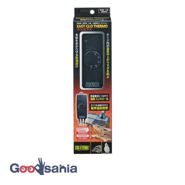 ・簡単に温度管理ができるサーモスタットです。・初めて使用する飼育者にも使いやすい、ダイヤルを回すだけのカンタン設定。・温度制御範囲は18〜40度まで、主な爬虫類の飼育に必要な制御温度をカバー。・ランプ、保温器具をつなげるだけでケージ内温度の...