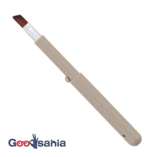 志々田清心堂 メイクブラシ スライドブラシ アイブロウブラシ 約φ1.2×12.6cm グレー PS-106・硬くない、肌当たりがいいアイブロウブラシです。・天然毛に比べてお手入れが簡単。メイクブラシ初心者の方にもオススメです。・ソフトな肌...