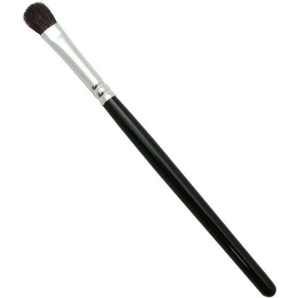 日本製の高級化粧筆 熊野筆のアイシャドウブラシです。柔らかな肌触りでムラなく・きめ細かいメイクができます。 メール便