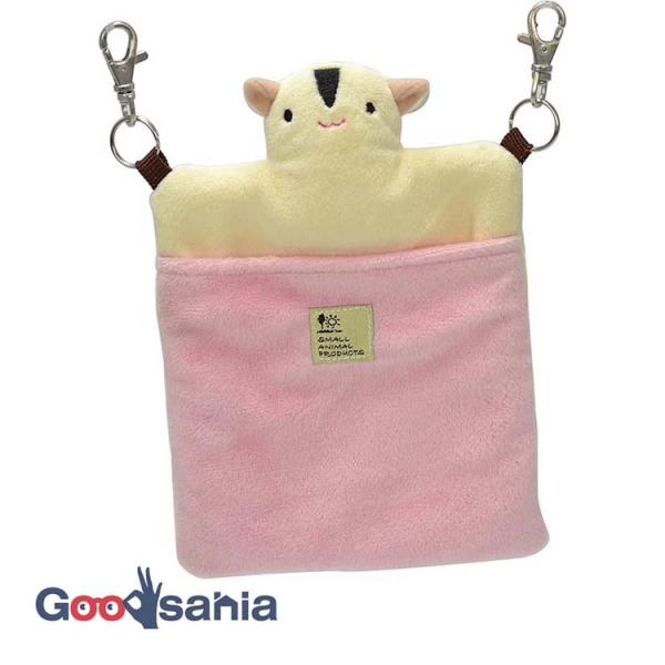 ・あったかポケットに飛び込んで、赤ちゃんのようにリラックス！・スッポリ入れるフクロモモンガ型ポーチです。・フクロモモンガやハムスターなどの小動物におすすめ。・つめが引っ掛かりにくい、ふわふわのフリース素材で安心。・吊り下げ、床置き、どちらで...