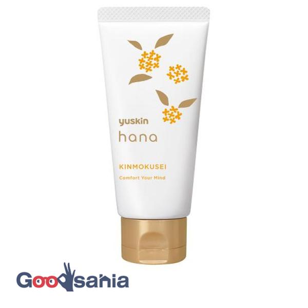 ユースキン ハナ(hana) ハンドクリーム キンモクセイ 50gコクのある濃厚クリーム。手荒れを防ぐ保湿処方。ほんのり上品なキンモクセイの香り(微香性)4つのフリー「アルコールフリー」「パラベンフリー」「動物由来成分フリー」「鉱物油フリー...