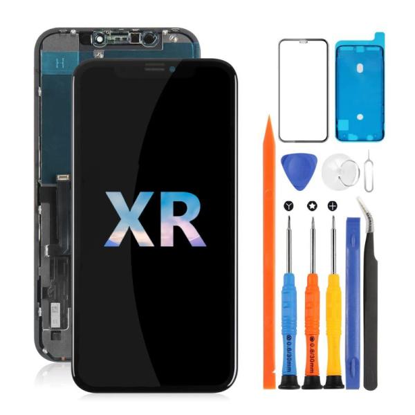 【商品名】　SRJTEK for iPhone XR 交換用LCDスクリーン，液晶ディスプレイパネルを交換するため、電話スクリーン修理部品 for iP★★ラッピングについて★★当店ではラッピングは承っておりません。ご了承くださいませ。★★...