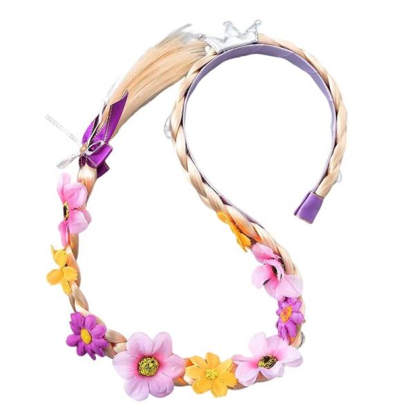 【商品名】　YINKE カチューシャ キッズ ラプンツェル ウィッグ 髪飾り 子供 プリンセス おもちゃ 誕生日 小道具 プリンセスドレスアップアクセサ★★ラッピングについて★★当店ではラッピングは承っておりません。ご了承くださいませ。★★...