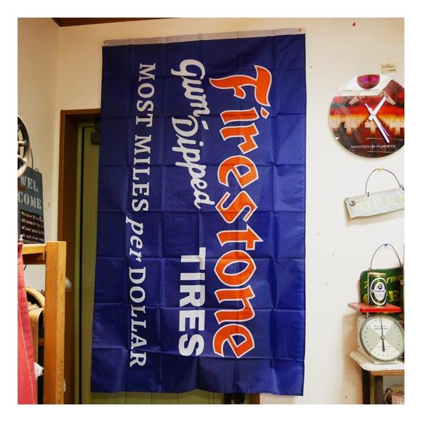 オシャレな空間を演出する、ビッグサイズのFire stone(ファイアストン)タペストリーです。アメリカ雑貨の定番アイテムで、飾るもよし、目隠しラックとして使用など用途は様々です。ナイロン製で見た目の発色もGOOD！サイズ：横1500×縦9...