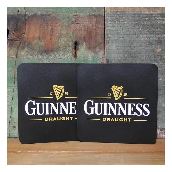世界各国のパブに必ず置いてある黒ビール、GUINNESS(ギネスビール)のラバーコースターです。パブ、バーグッズでは定番のコースター。ラバー製なので滑りにくく、水洗いもできて何度も使えます。こだわりのキッチンやお店のインテリアや、お酒の飲み...