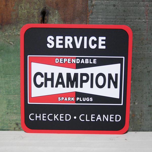 まるでアメリカンダイナーで使用されているような、CHAMPION（チャンピオン）のラバーコースターです。パブ、BARグッズでは定番のコースター。ラバー製で滑りずらく洗いやすく、表面の凹凸が水滴をキャッチします。こだわりのキッチンやお店のイン...