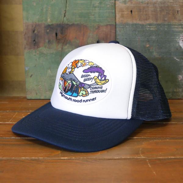 アメリカ好きならだれもが知っている有名企業系のメッシュキャップ。ルーニーテューンズでお馴染みのキャラクター「ロードランナー」のメッシュキャップです。サイズはアジャスターで調整可能。ワッペン部分はしっかりと刺繍されています。お手価格なので、使...