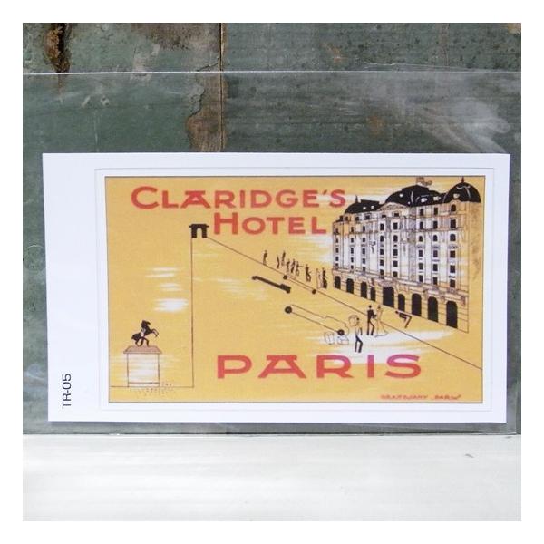 世界各地のホテルや観光地など、レトロでおしゃれなデザインのトラベルステッカーです。こちらはCLARIDGE'S HOTELのステッカーシールです。ダイカットに加工された見た目もカッコいいステッカー。ヘルメットやスーツケースなどに貼って、自分...