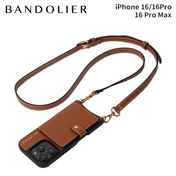【セレブ愛用者急上昇中のiPhone専用アクセサリーブランド BANDOLIER】MagSafe(ワイヤレス)充電対応スタイル。最大6枚のカードが収納可能な背面ポケットは、携帯スタンドとしてもご使用頂けます。※MagSafe(ワイヤレス)充...