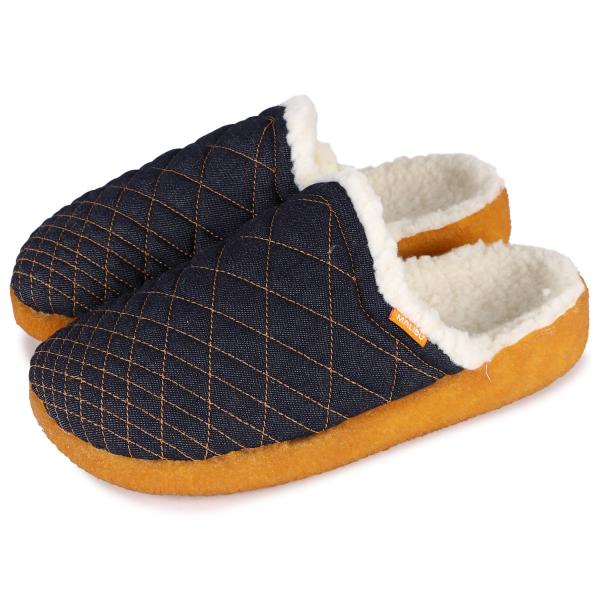 爆買【メキシコの伝統的な「ワラチ」からインスパイアされたフットウェアブランド MALIBU SANDALS】キルティング加工がアッパーに施されたマリブサンダルのミュールサンダル「COLONY MULE」。アッパーの素材に日本のカイハラデニム...