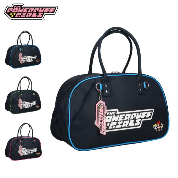 爆買【可愛さを武器に砂糖とスパイスと勇気で世界を救う、スーパーヒロイン THE POWERPUFF GIRLS】パワーパフガールズのワンポイント刺繍が可愛く、取り外しができるチャーム付きのスクールバッグ。16cmのマチがあるので、幅広いお弁...