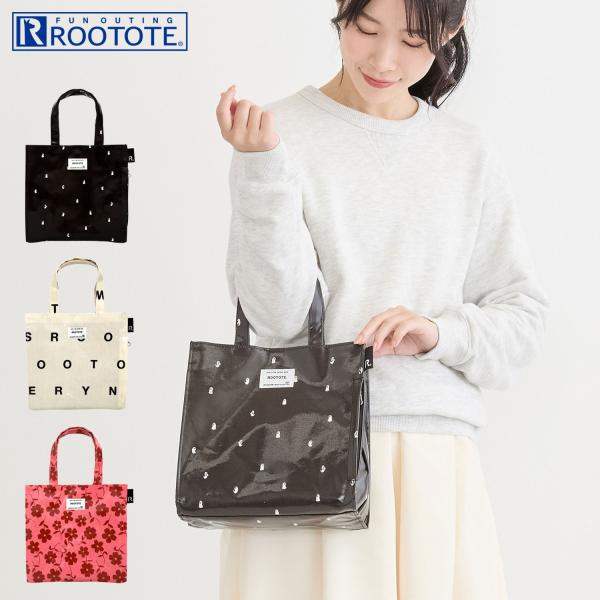 ラミネート加工により汚れにくく、拭き取りが容易なスクエア型のトートバッグです 。お弁当入れや愛犬との散歩、ご近所へのちょっとした外出など、活用度の高い絶妙なサイズ感が特徴です 。マグネットホック開閉で荷物の出し入れもスムーズに行えます 。花...